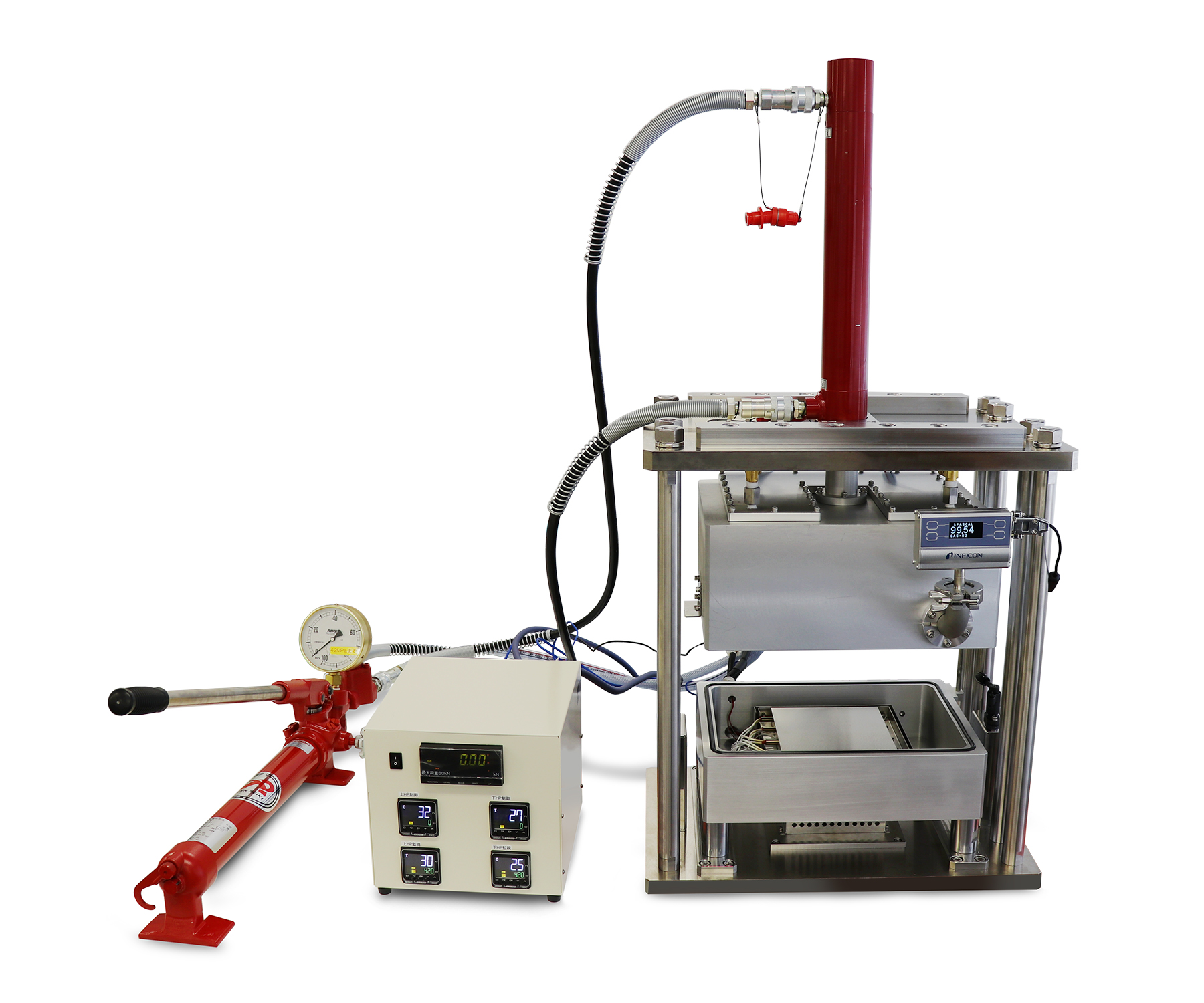 油圧式真空ホットプレス HE-KVシリーズ | MSA FACTORY